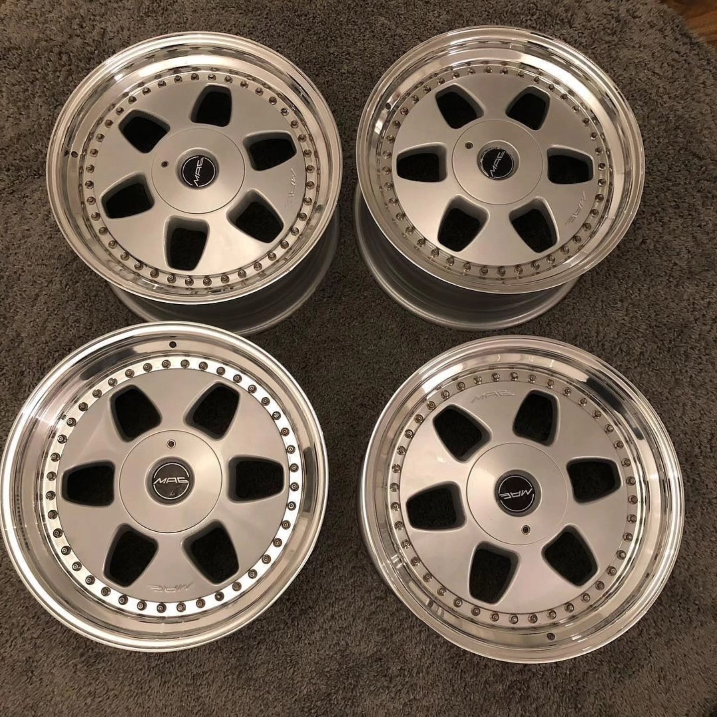 AMG Match 1 Staggered Wheel Set - Premium AMG car parts for sale
